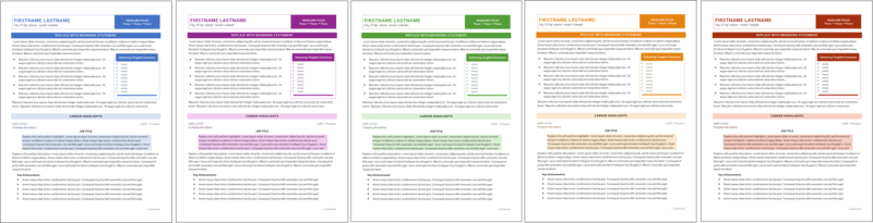 An Easily Customized Resume Template to Transform Your Resume