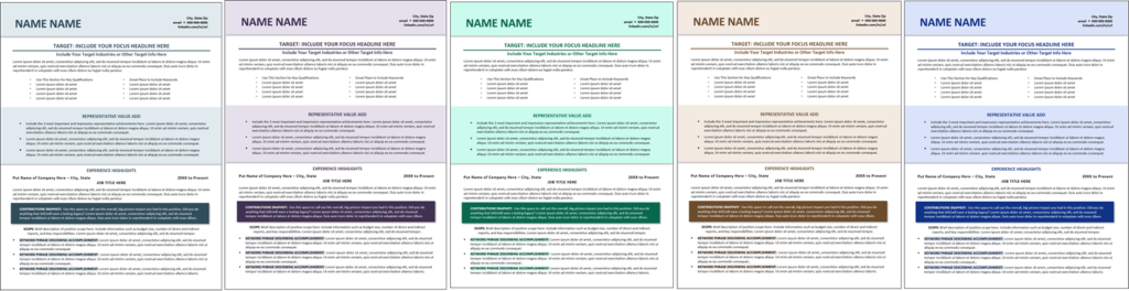 Versatile Resume Template for Professionals