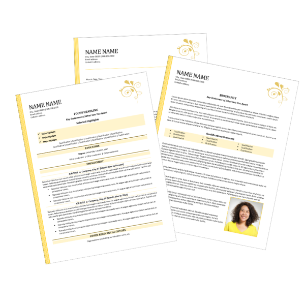 Distinctive Resume Templates Insiders - Distinctive Resume Templates