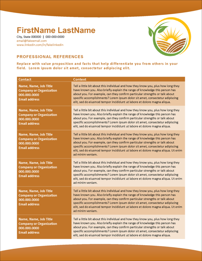 Eye-Catching Executive Biography Templates for Microsoft Word