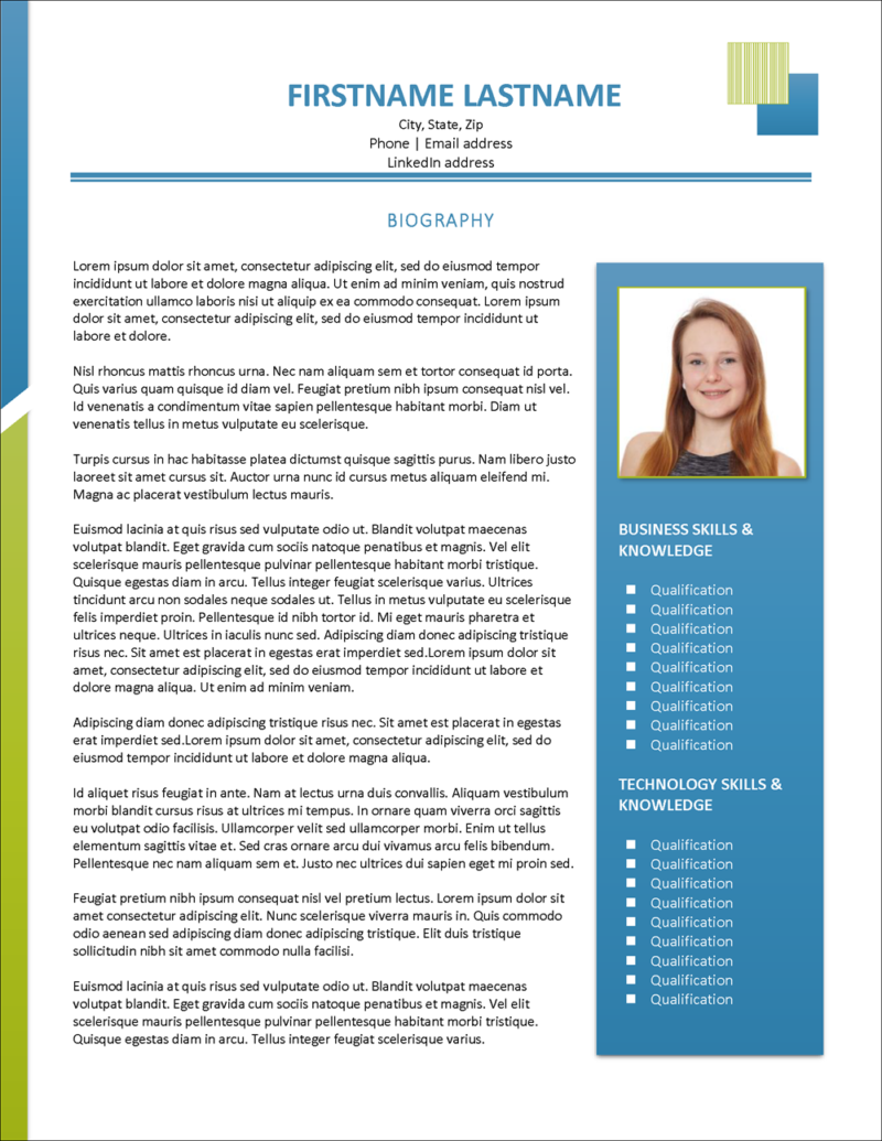 Entry-Level Resume Template | Custom-Designed for MS Word