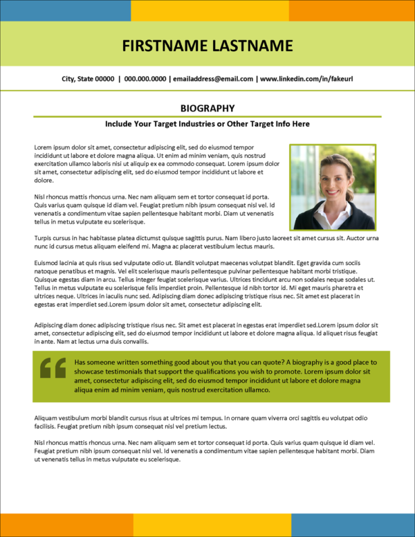 Expert Tips & Templates To Help You Easily Create a Designer Bio