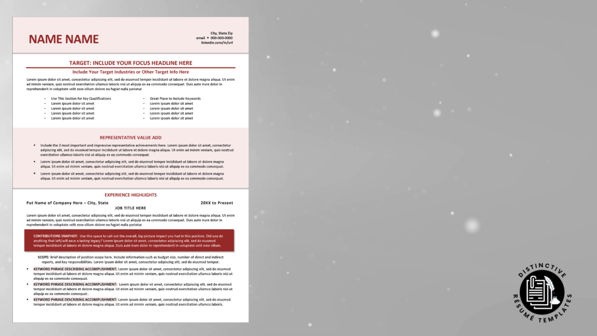 Berry Perfection Coordinating Documents