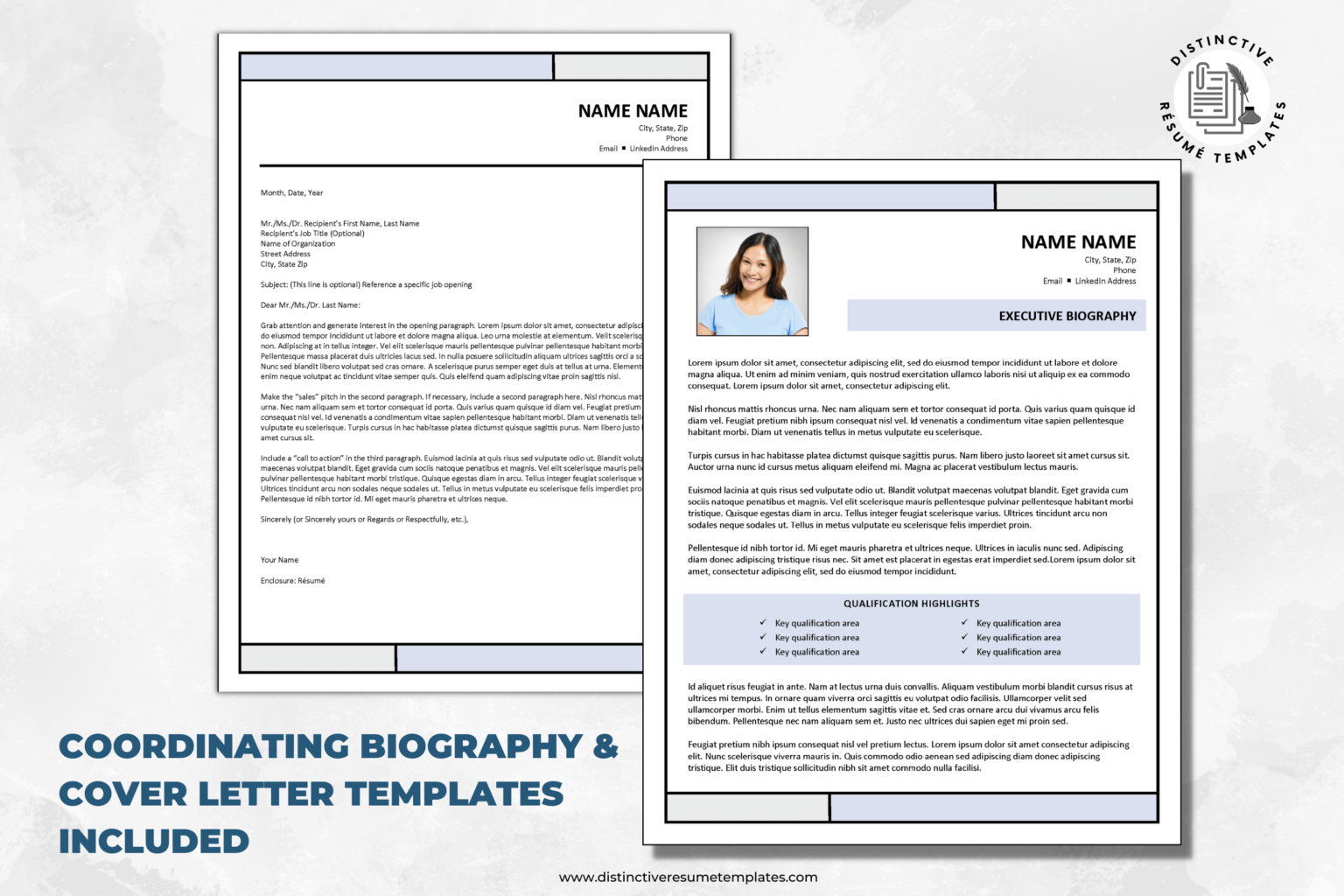 ATS-Compliant Resume Template - Distinctive Resume Templates