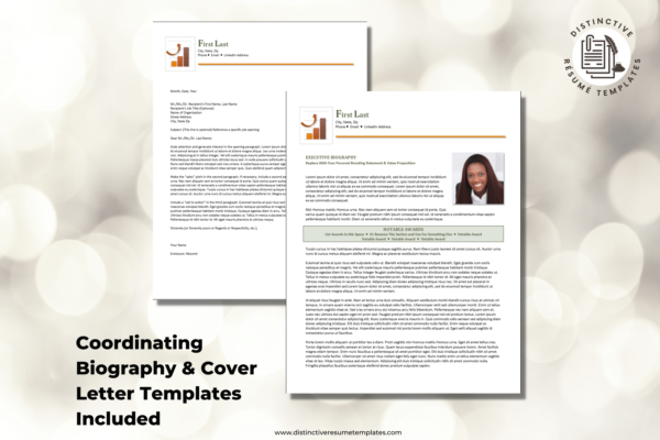 Flexible & Easy-to-Use Accomplishments-Focused Resume Template