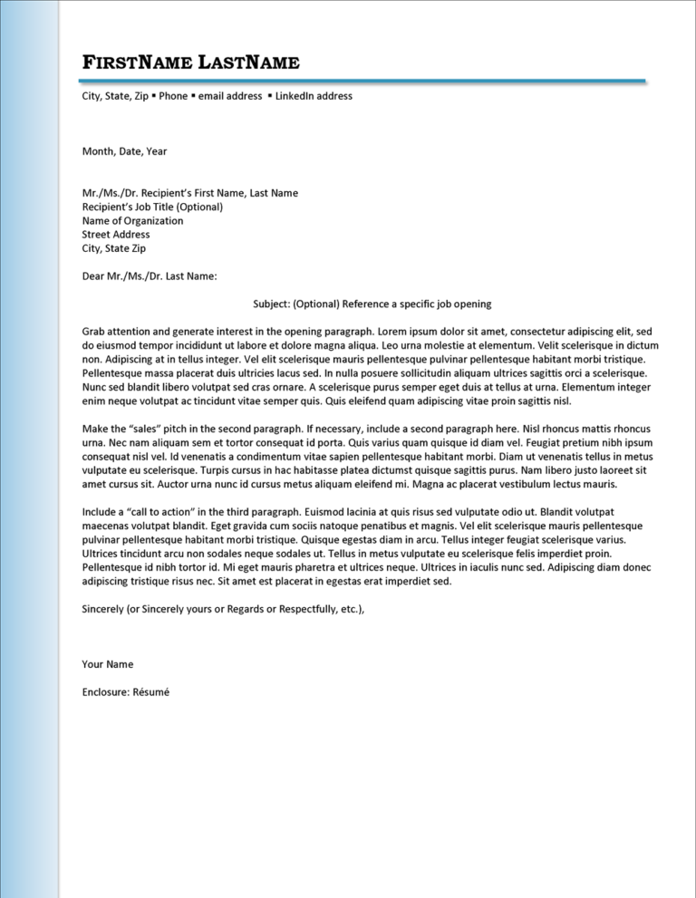 College Admissions Cover Letter Template (+ Other Coordinating Templates)