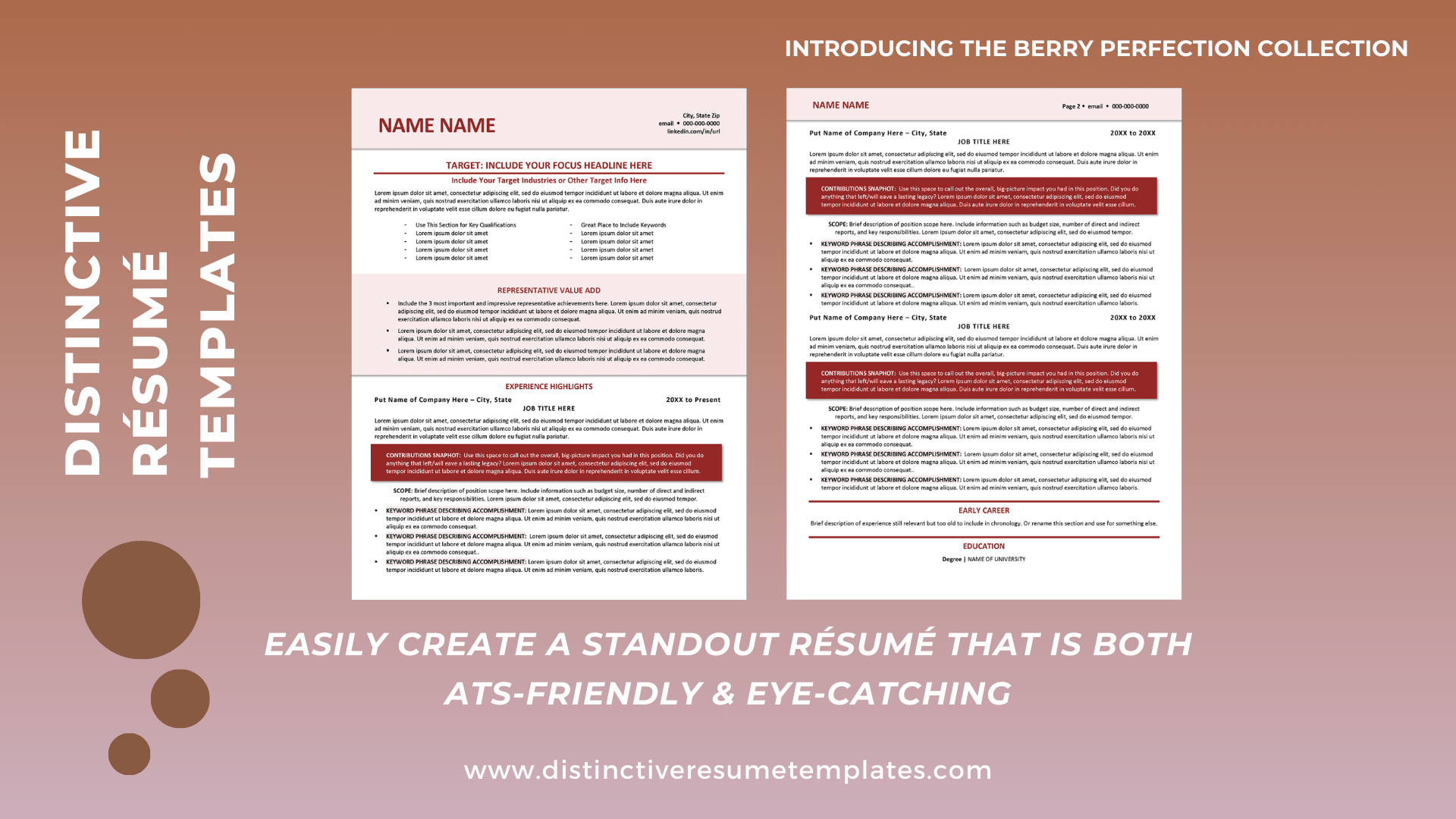 Versatile Resume Template for Professionals