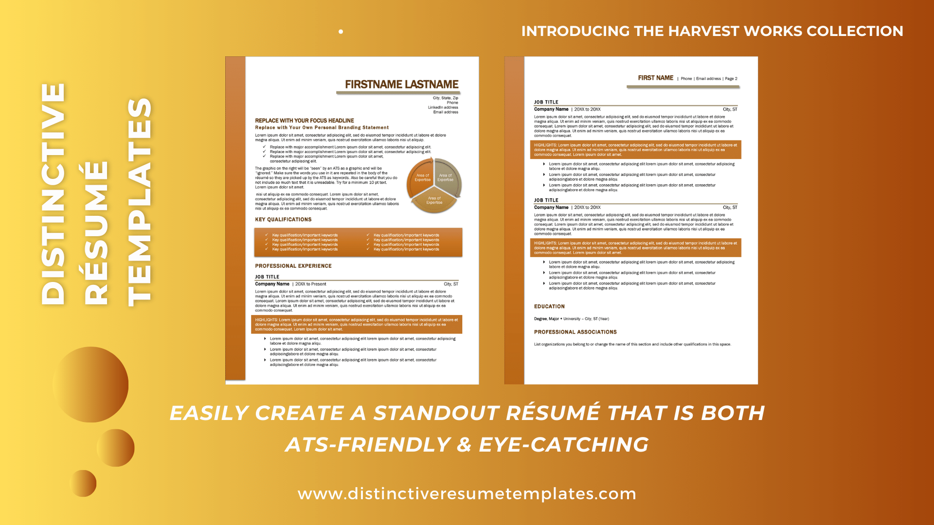 Environmental & Organic Farm Resume Template for Word