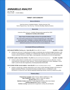 Resume Template for Students Will Help You Win Your First Job