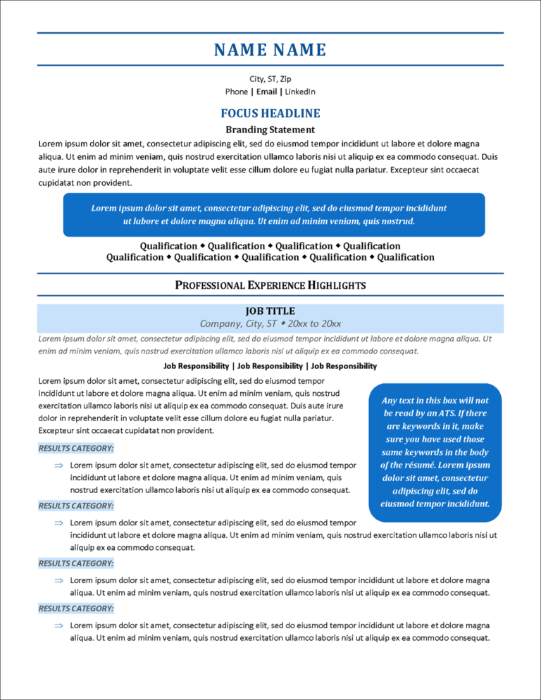 Distinctive Resume Templates Introductory Bundle