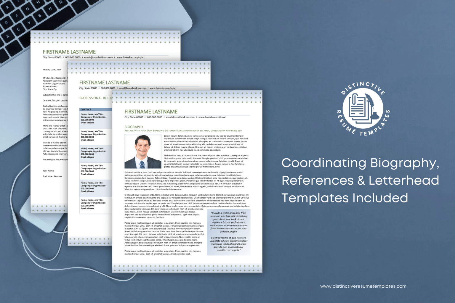 Attractive Resume Template for Experienced Professionals