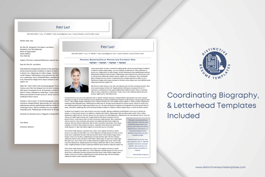 Best Board Resume Template for Executive Board Candidates