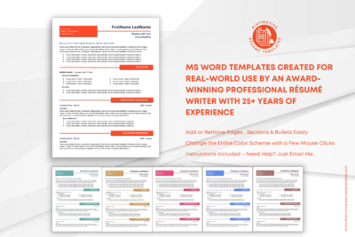 Easy-to-Use High School Student Resume Template