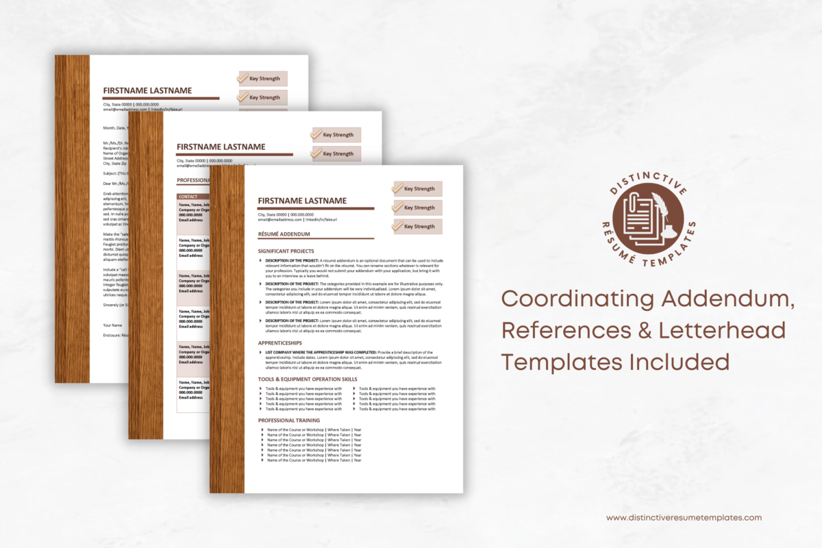 ATS-Friendly Construction Resume Template for Building Jobs