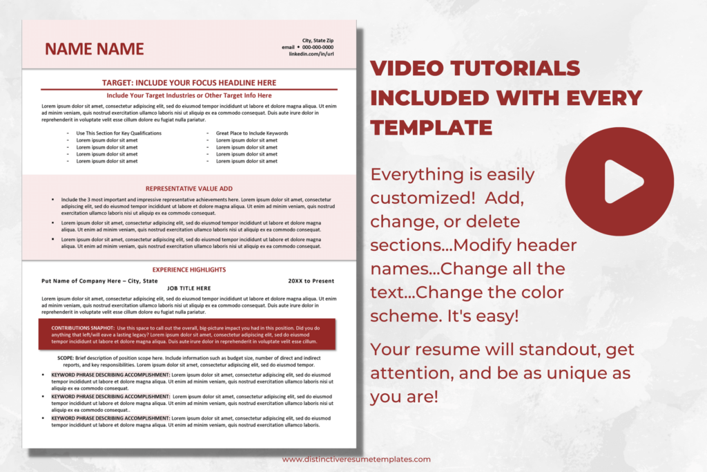 Versatile Resume Template for Professionals