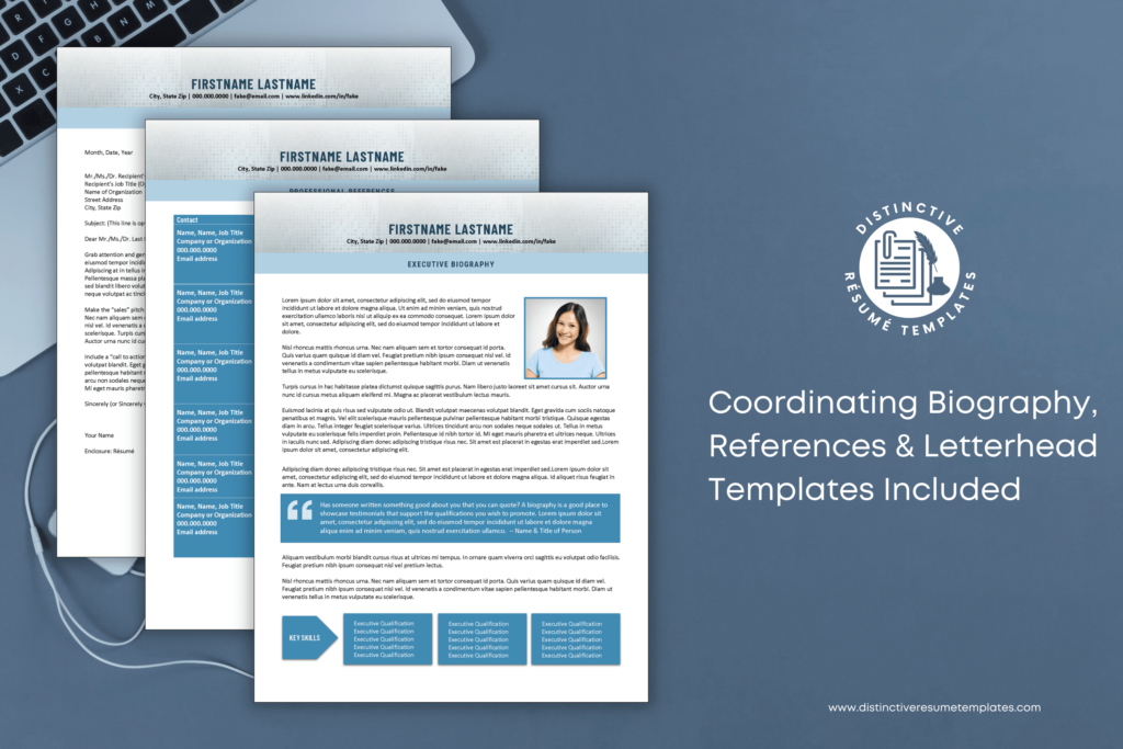 Resume Template for Executive Leaders Focused on Executive Impact