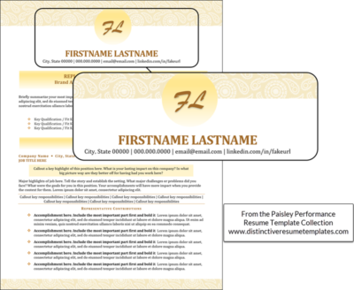 Creating Resume Headers: 20+ Example Headers, Templates & Video Tutorial