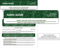 Creating Resume Headers: 20+ Example Headers, Templates & Video Tutorial