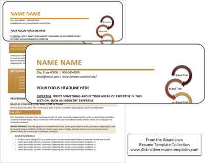 Creating Resume Headers: 20+ Example Headers, Templates & Video Tutorial