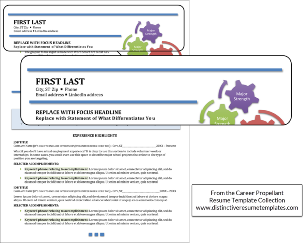 Creating Resume Headers: 20+ Example Headers, Templates & Video Tutorial
