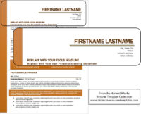 Creating Resume Headers: 20+ Example Headers, Templates & Video Tutorial
