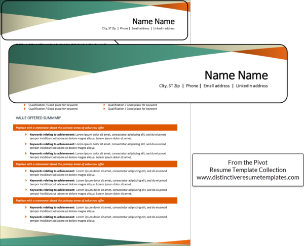 Creating Resume Headers: 20+ Example Headers, Templates & Video Tutorial