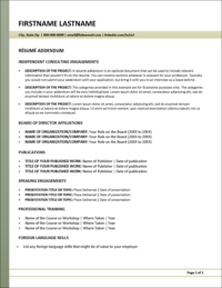 How To Use a Resume Addendum Template In Your Job Search