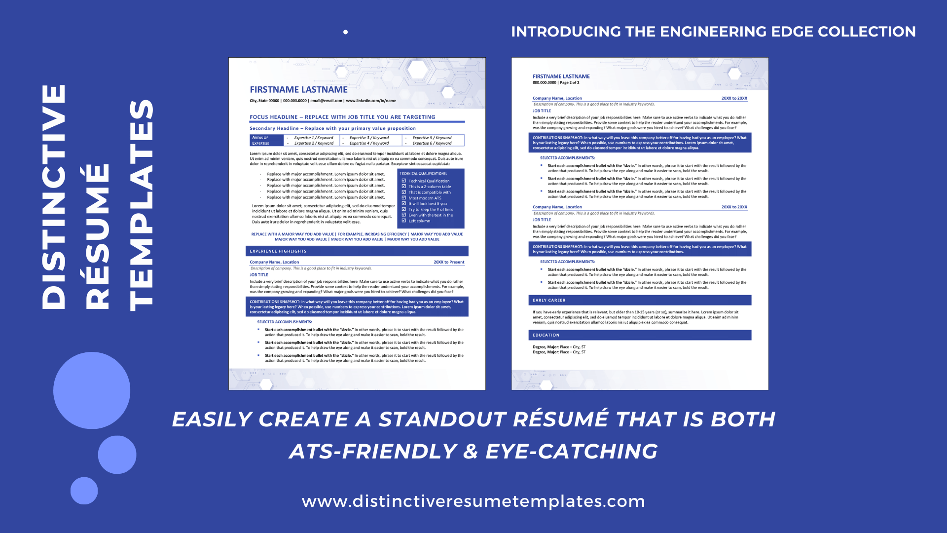 Job-Winning Engineering Resume Template