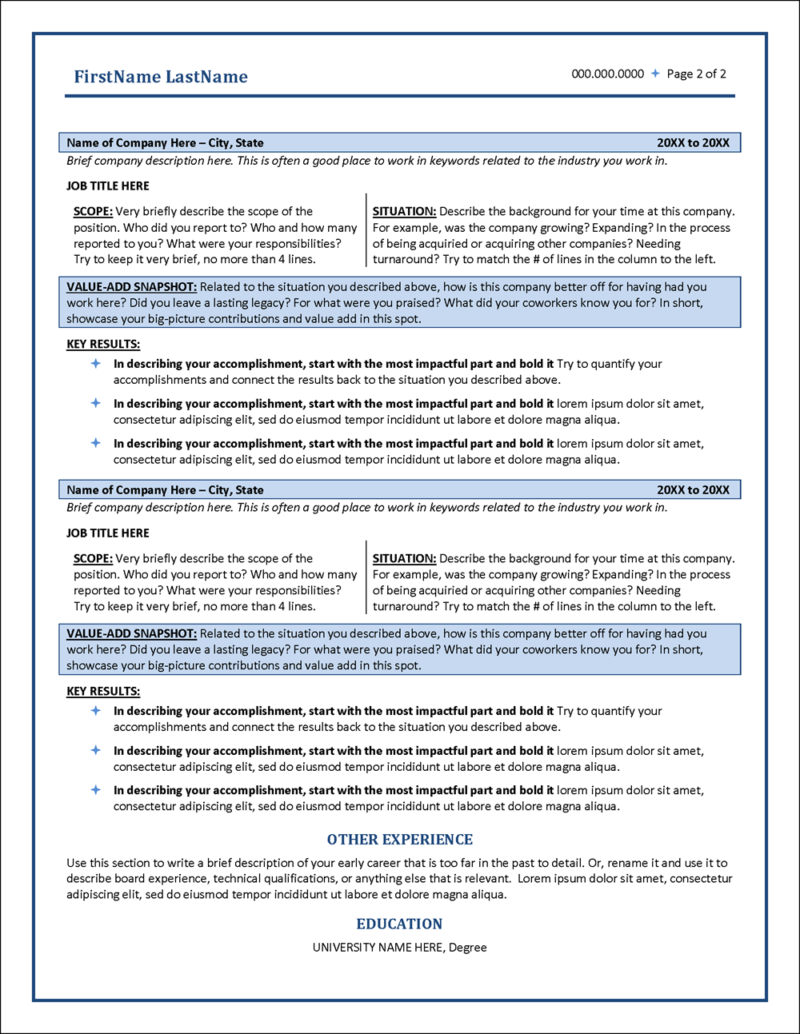 Resume Keywords: ATS & Keyword-Optimized Resume Templates