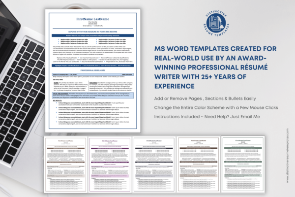 STAR Resume Template for Microsoft Word