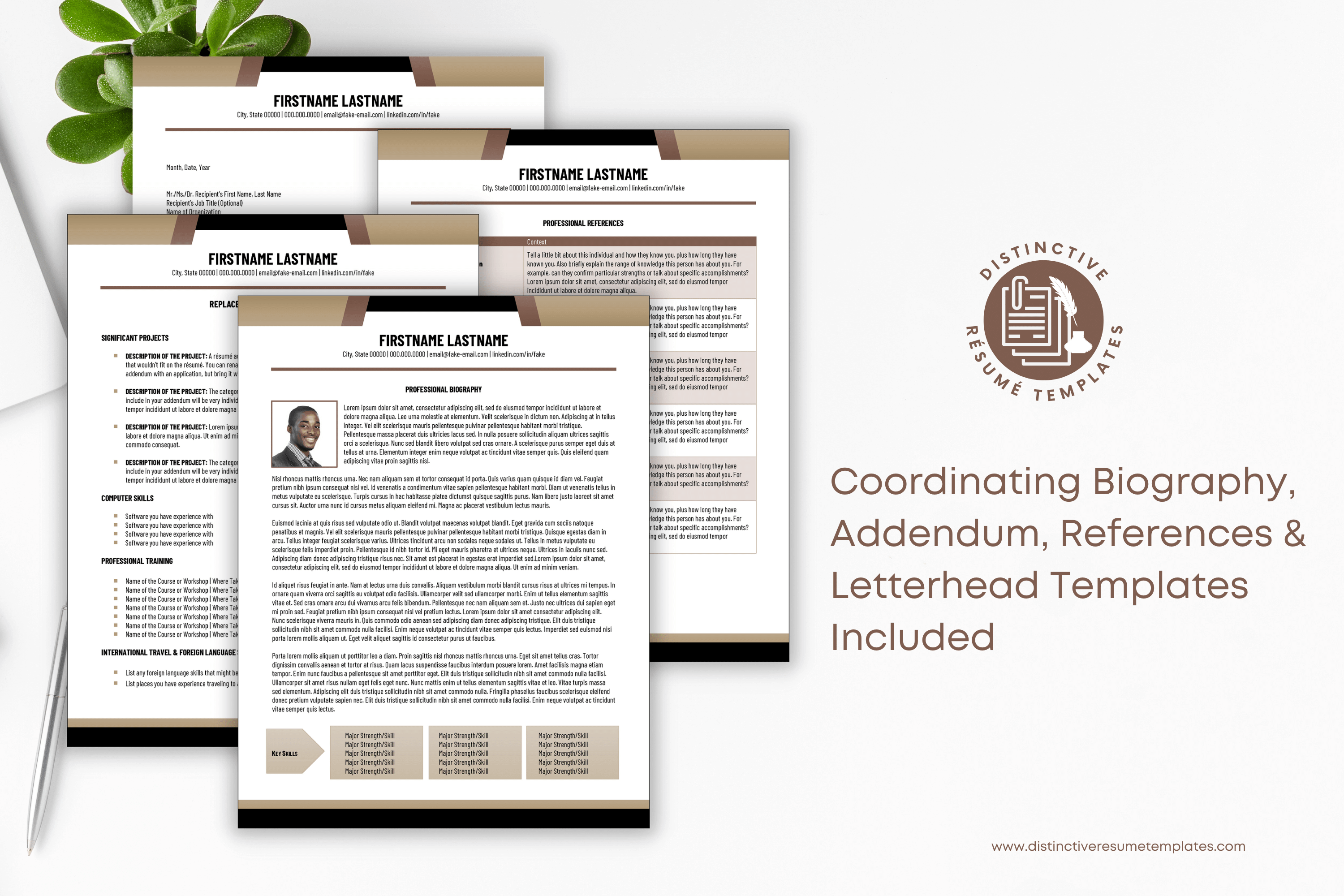 Skills-Based Resume Template for Word