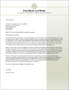 Resume Addendum, Bio, References & Letterhead Templates