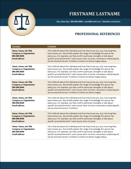 Coordinating Career Templates for Lawyers, Attorneys, Paralegals and Others