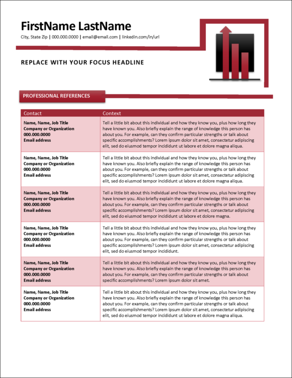 Attention-Getting Sales Resume Template