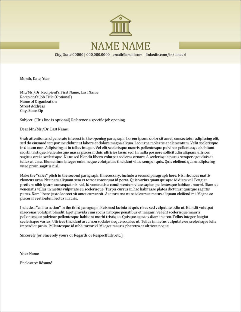 Banking Resume Template for Microsoft Word - Distinctive Resume Templates