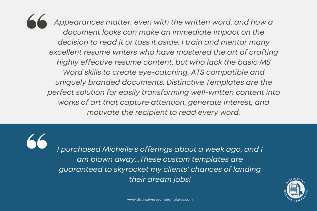 Modern Research CV Template for Microsoft Word