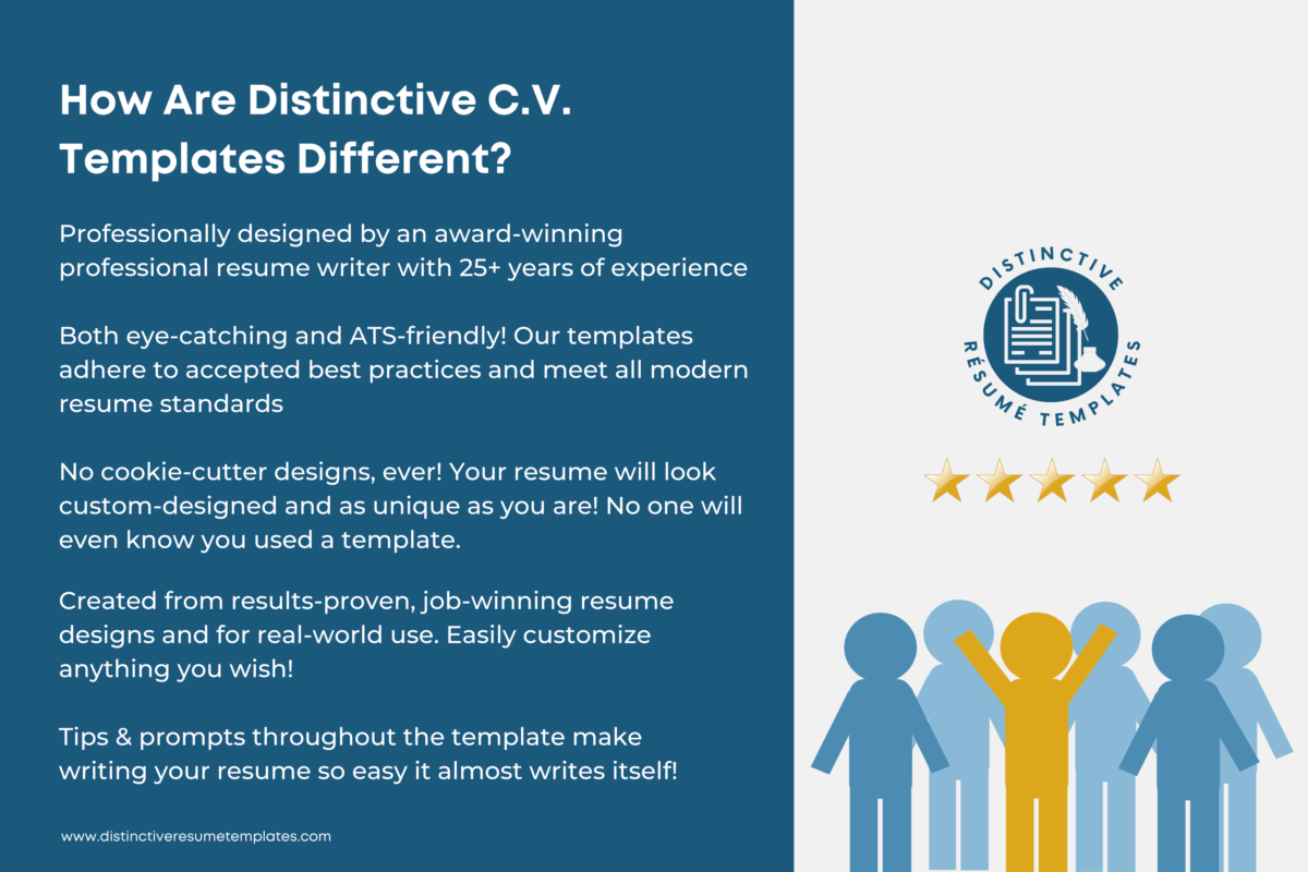 Modern Research CV Template for Microsoft Word