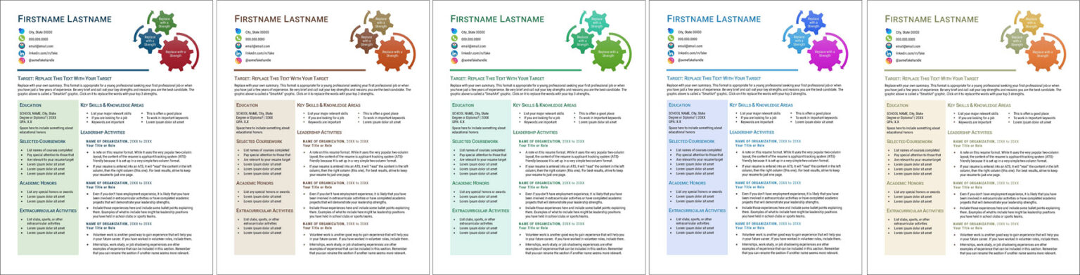 Standout, Easy-to-Customize First Job Resume Template