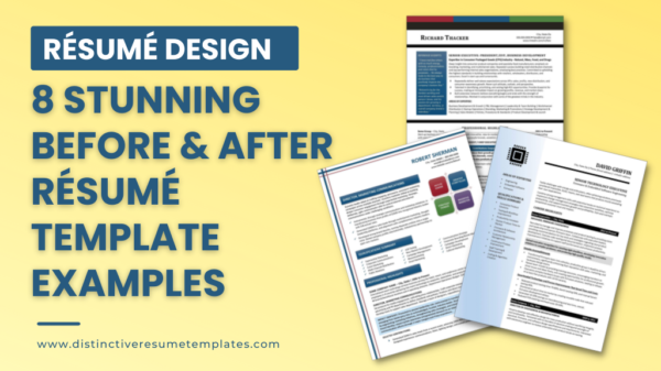 Resume Design: 8 Stunning Resume Template Examples