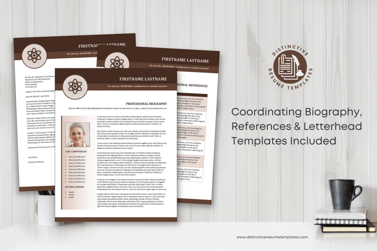 Attention-Getting & Modern CV Template for Microsoft Word