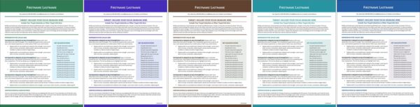 Job-Winning Return-to-Work Resume Template