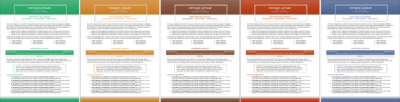 Sophisticated Executive Resume Template for MS Word