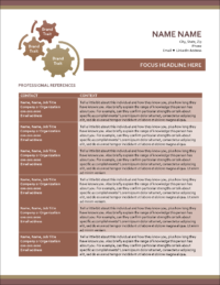 MS Word Template for a Versatile Resume Format