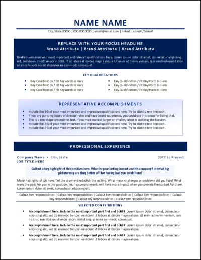 Enhance Your Professional Story With Resume Templates: Craft Your ...