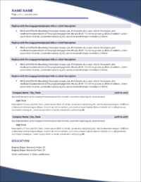 From Federal Service to Private Sector: Resume Templates and AI Prompts