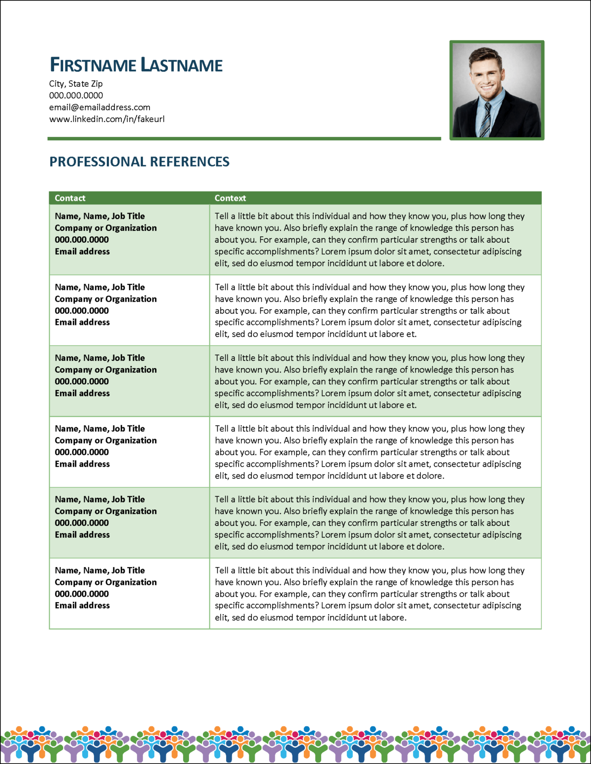 Custom-Designed Human Resources Resume Template for Word
