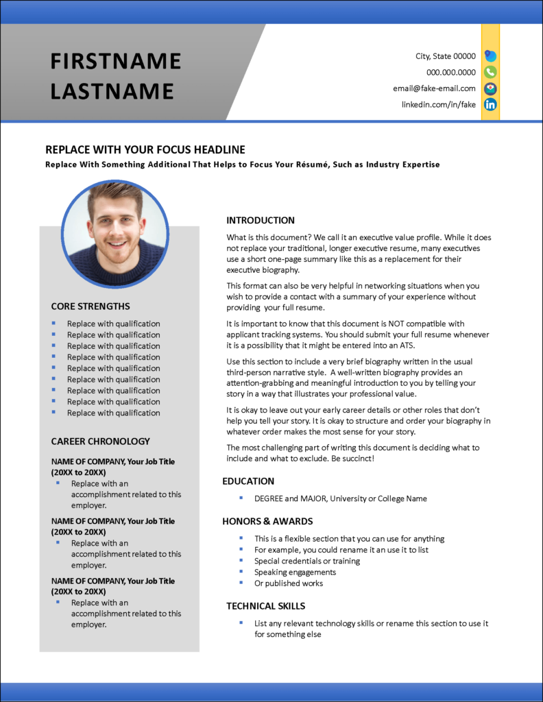 Vibrant Manager Career Templates to Make a Lasting Impression