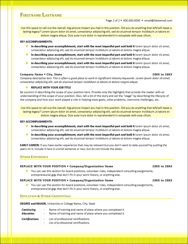 Beautiful Resume Template to Showcase Your Skills