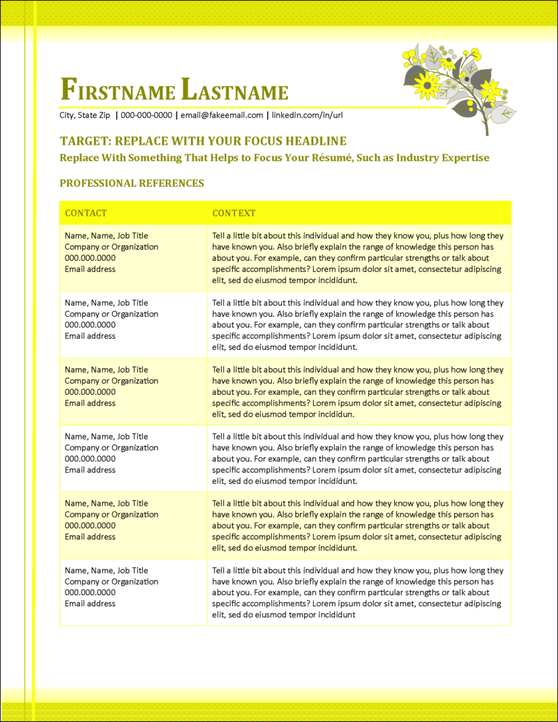Beautiful Resume Template to Showcase Your Skills