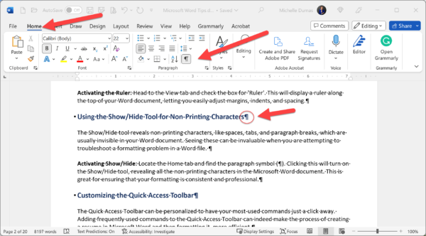 35 Microsoft Word Tips & Tricks To Make Creating a Resume Easy